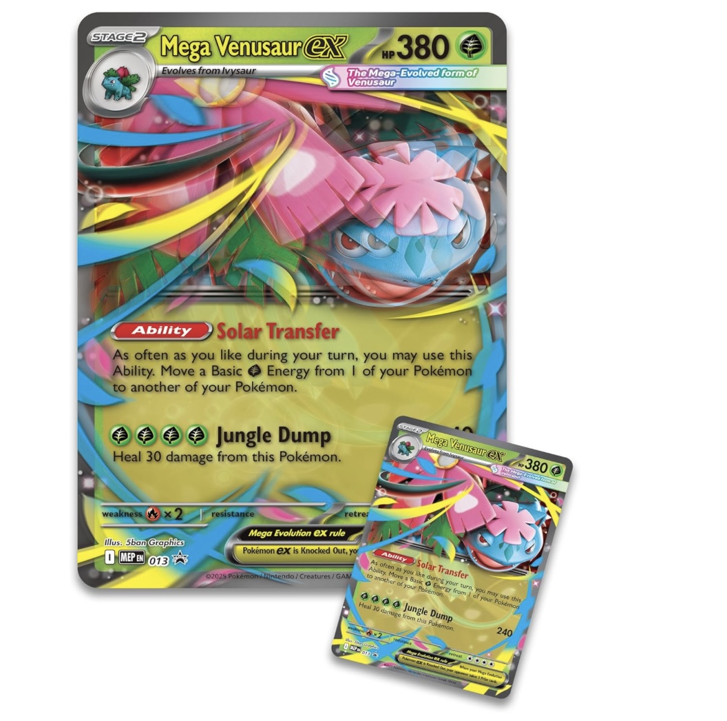 Pokémon Trading Card Game :Mega Venusaur ex Premium Collection ...